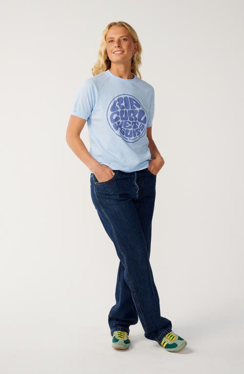 RIP CURL Rip Curl Wettie Graphic Ringer T-Shirt